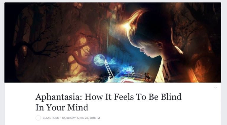 Aphantasia: Develop Your Memory Even If You Cannot See Mental Images